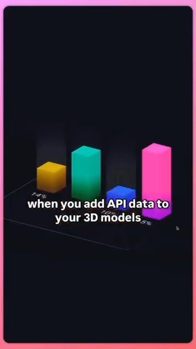 when you add Api data to your 3d model #api #3d #3dmodeling #art # ...