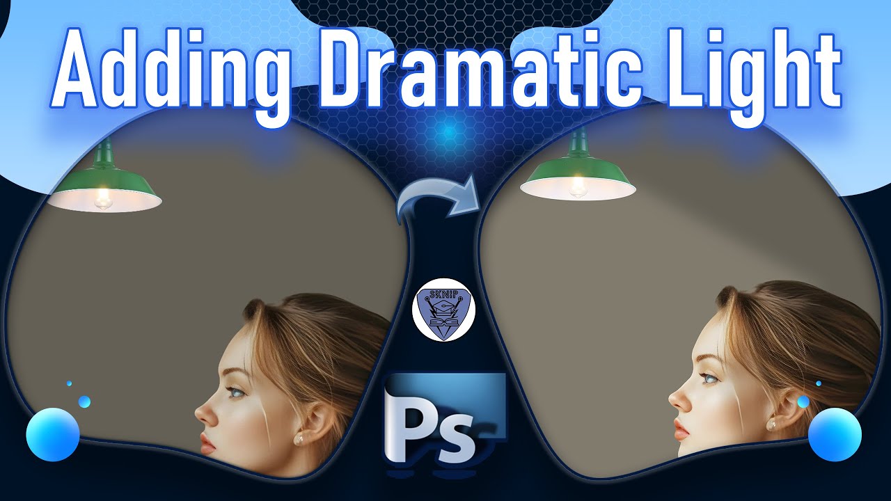 Adding dramatic light Effect | Adobe Photoshop Tutorial Part 05 - YouTube