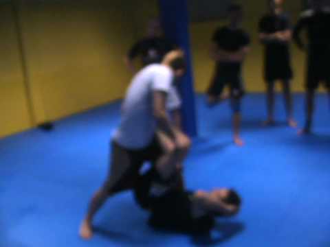 Ankle Lace Leg lock - Reilly Bodycomb: Sambo Camp in Brussels Belgium ...
