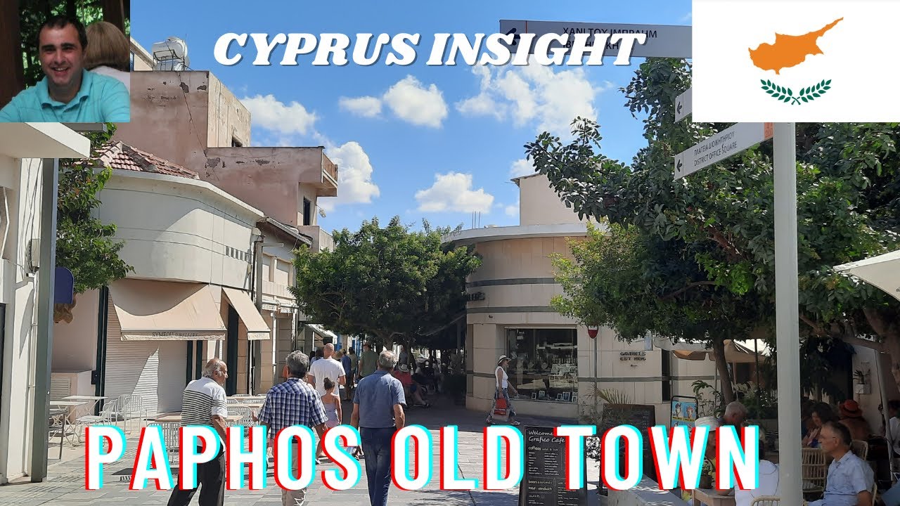 A Stroll Around Paphos Old Town in Cyprus - YouTube