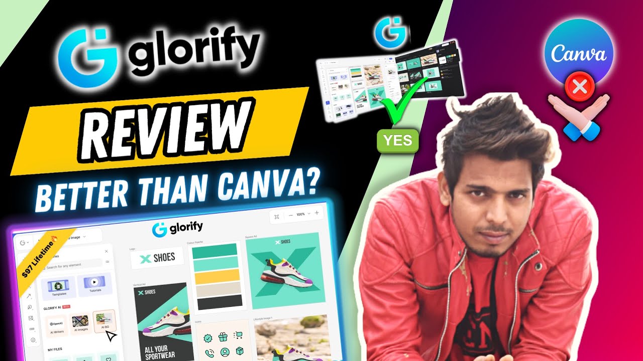 Best Ai Tool for Graphic Design - Glorify 3.0 Review, Demo & Tutorial - YouTube