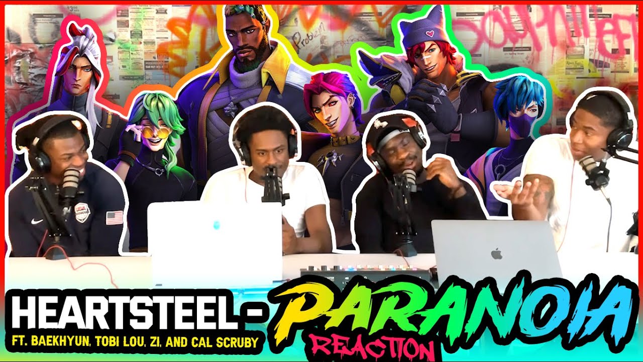 HEARTSTEEL - PARANOIA ft. BAEKHYUN, tobi lou, ØZI, and Cal Scruby ...