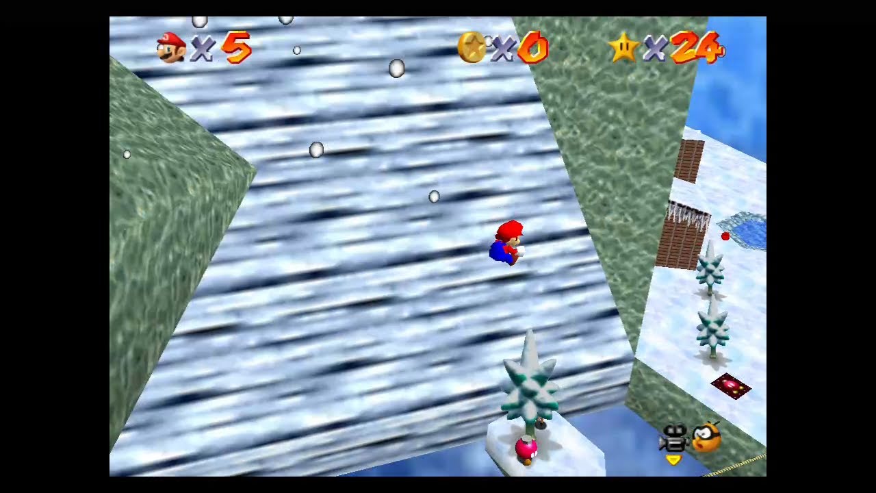 Very precise jump in Super mario 64 - YouTube