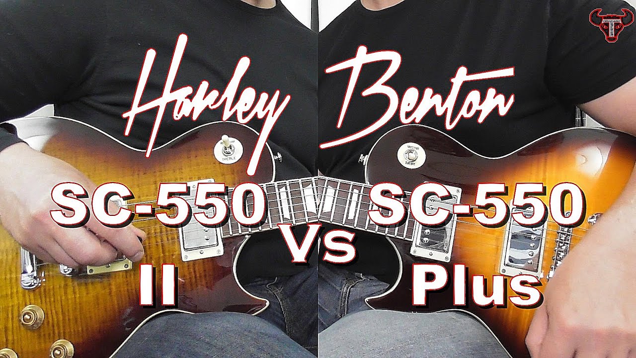 Harley Benton SC 550 II vs SC 550 Plus In Deep Comparison - YouTube