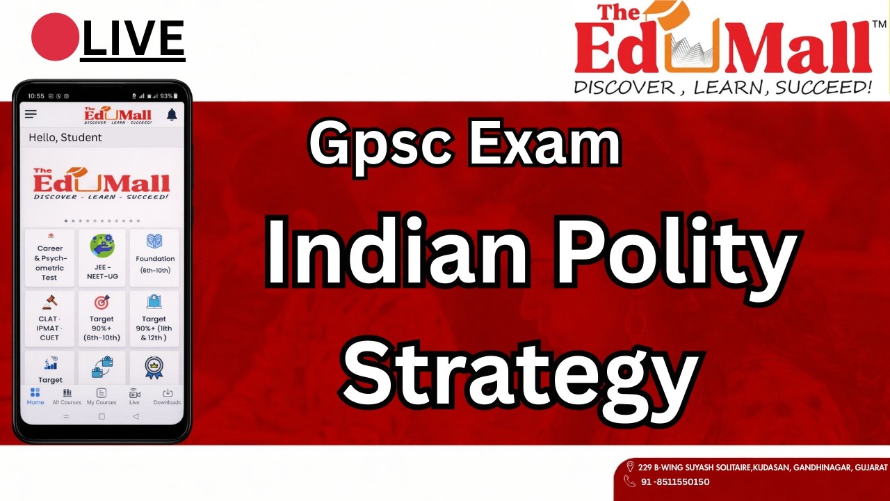 Indian Polity Strategy | Gpsc Exam | Dhi Gurukul Plus App - YouTube