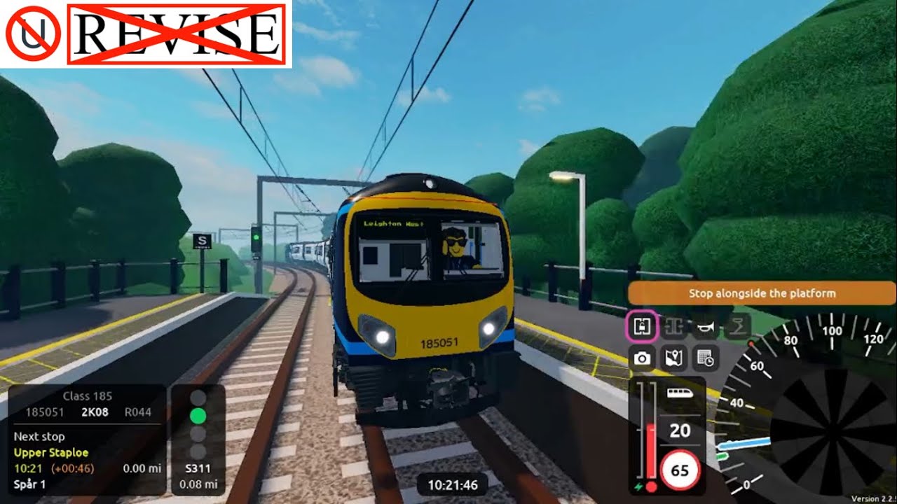 【Roblox SCR】Connect Class 185 from Coxly to Leighton West (4 Nov 2025 ...