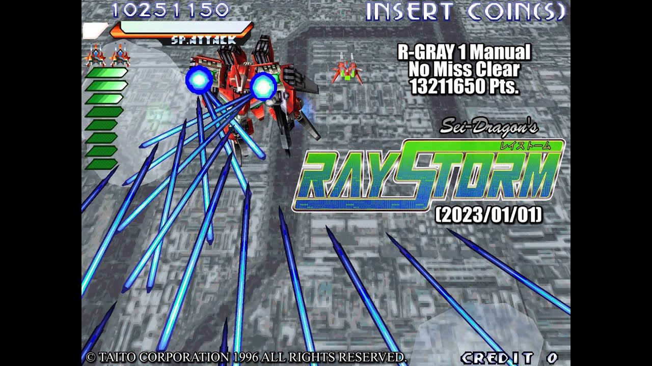 【DuckStation】RAYSTORM - ARCADE R-GRAY 1M NMC 13211650Pts (2023／01／01 ...