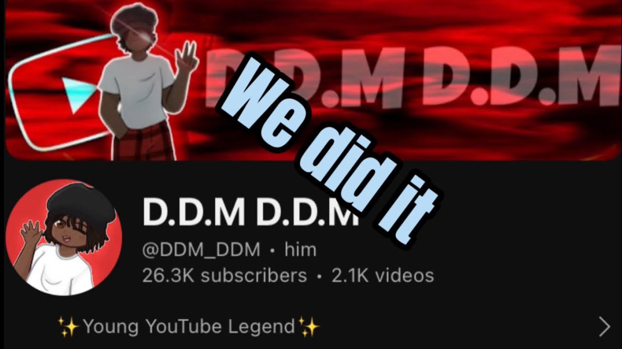 We did it we played with @DDM_DDM - YouTube