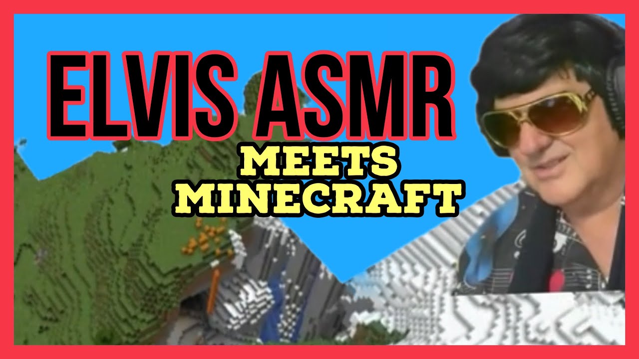 Minecraft Elvis ASMR finding Diamonds and Cool Cool Water - YouTube