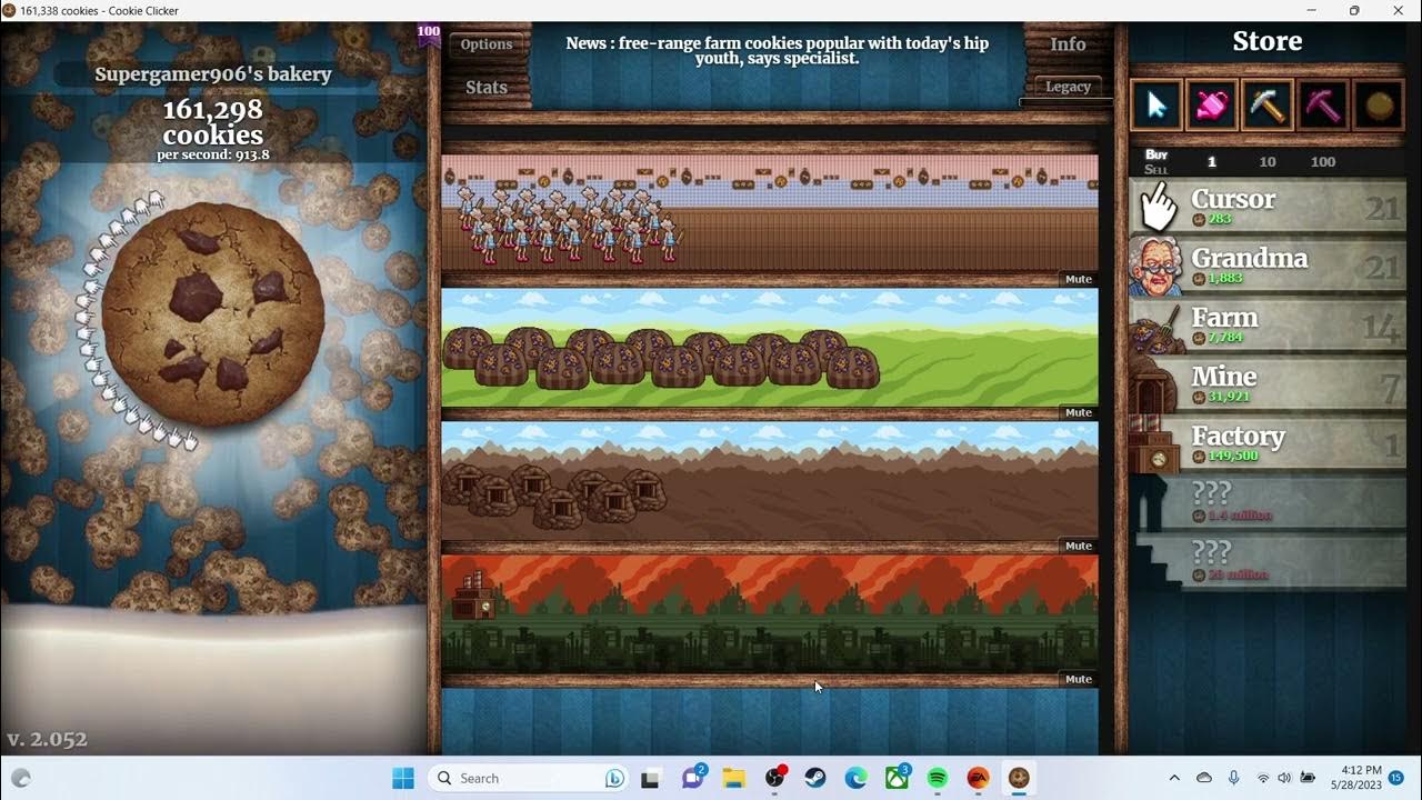 Cookie Clicker #2 - YouTube