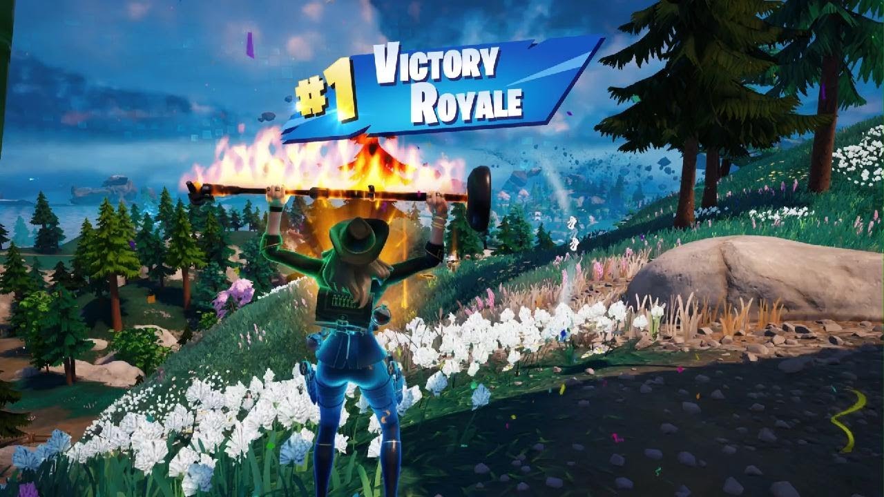 *NEW* FEMALE VICTORIA SAINT SKIN IN FORTNITE PS5 + A VICTORY ROYALE WIN ...