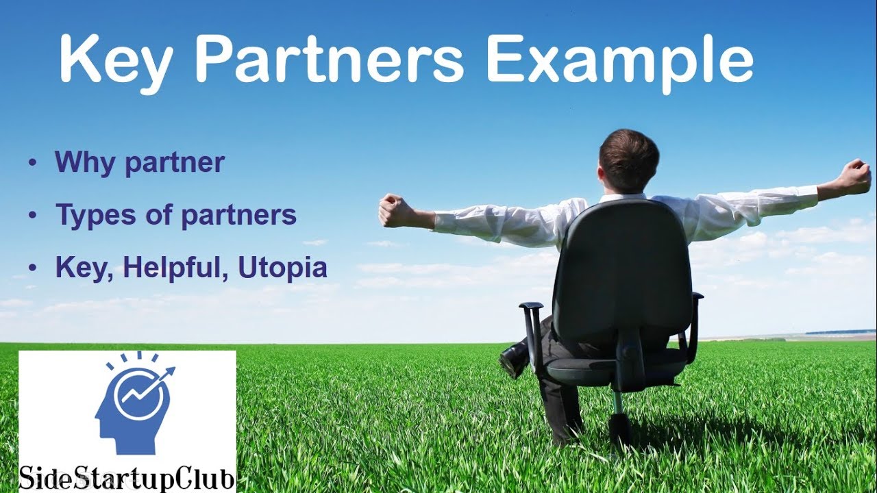 Key Partners Business Model Canvas - Startup Example - Part 7.1 - YouTube