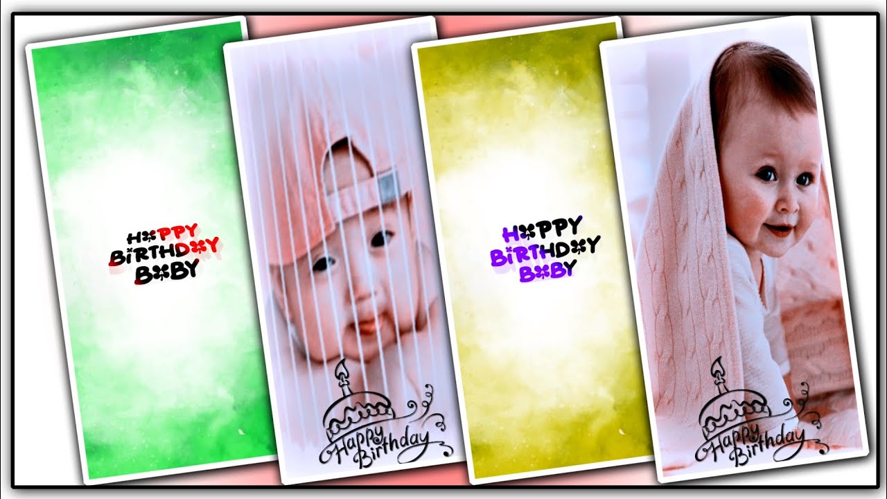 Kids Birthday Video Editing | Happy Birthday Video Editing | Baby ...