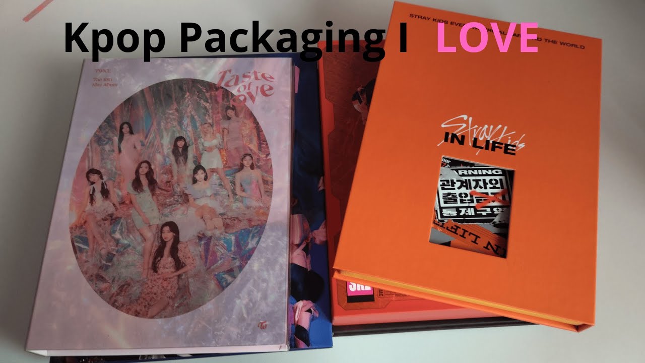 Kpop Album Packaging I LOVE - YouTube
