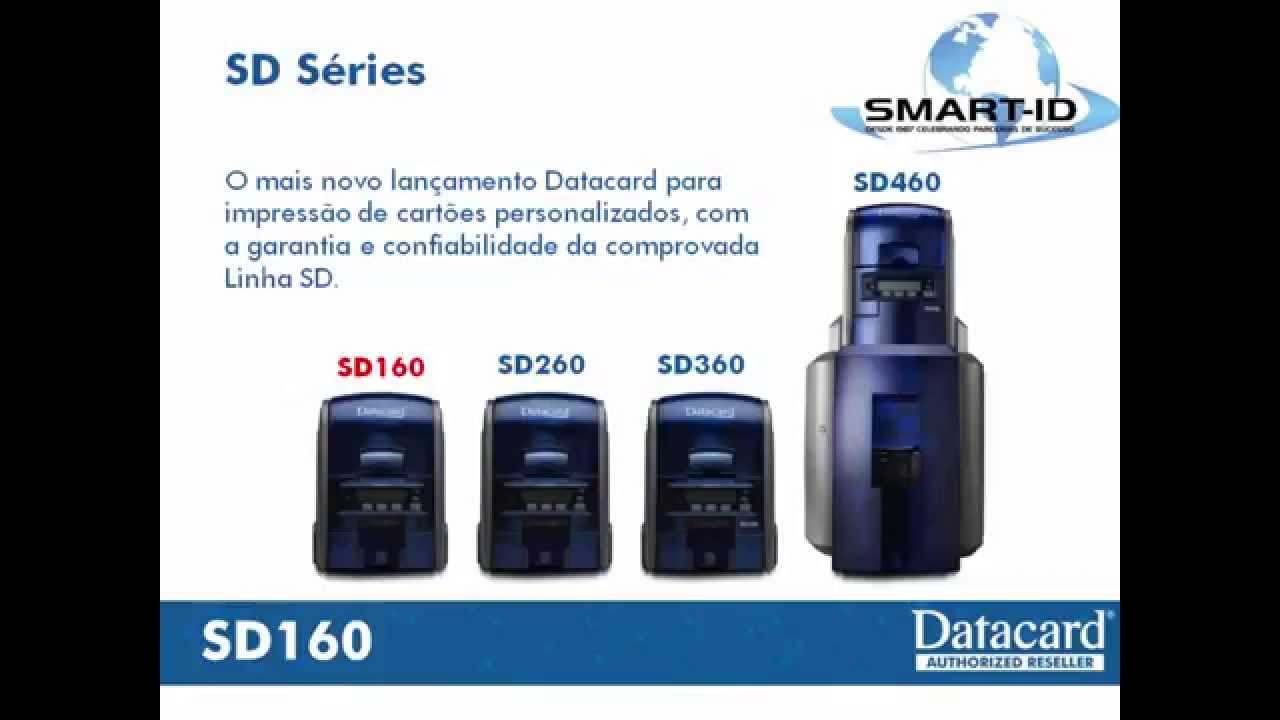 SMART-ID: Comprar Impressora Datacard SD 160 - YouTube