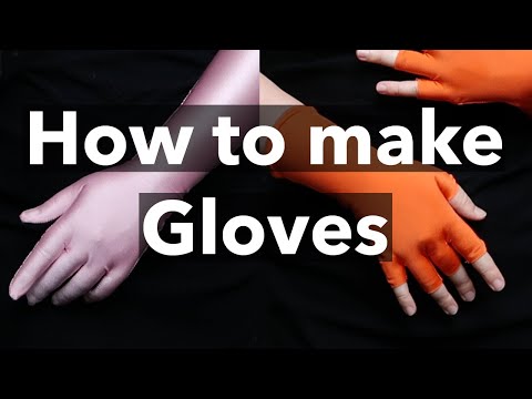 How to make Gloves (Tutorial) | a very easy sewing DIY project for cosplay and costumes