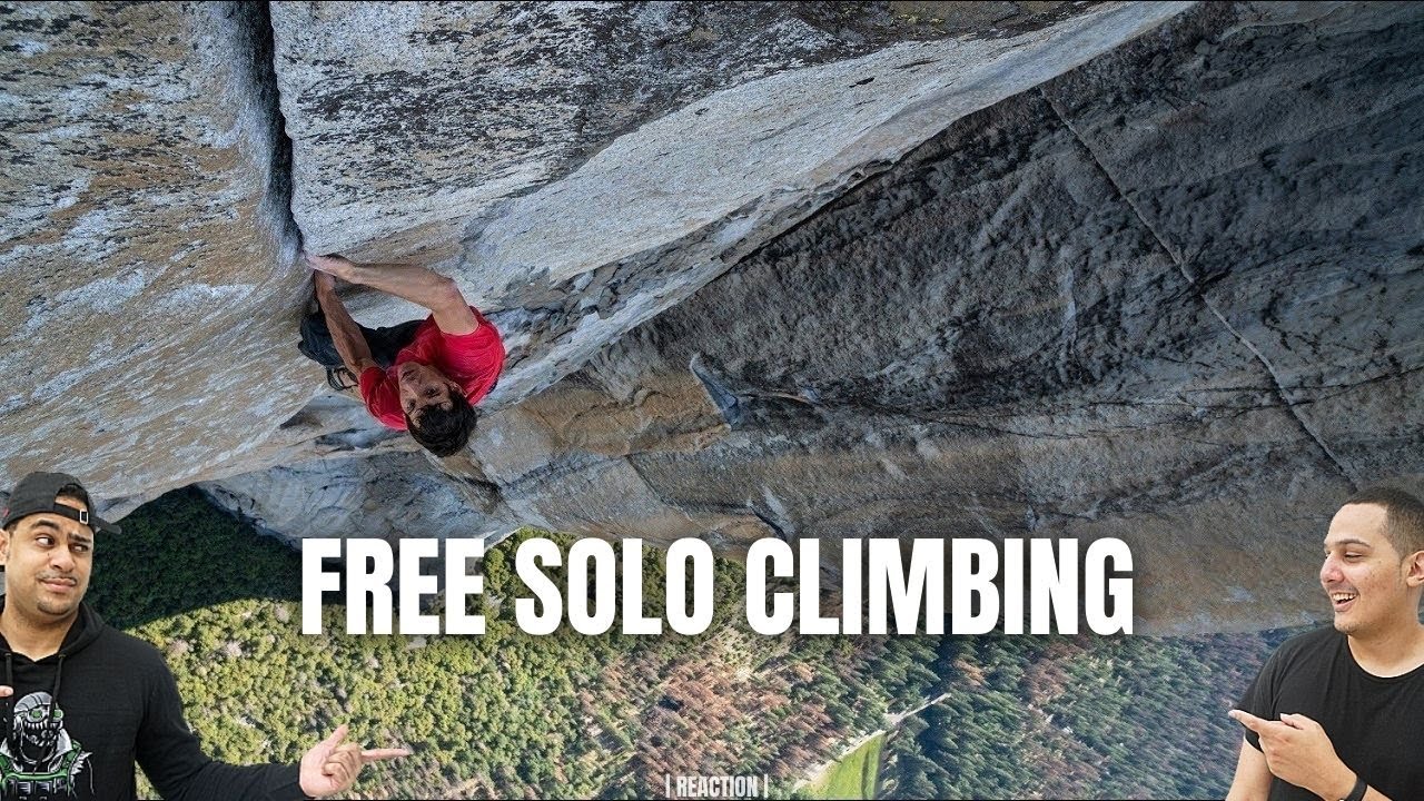 Free Solo (2018) climbing scenes | REACTION - YouTube