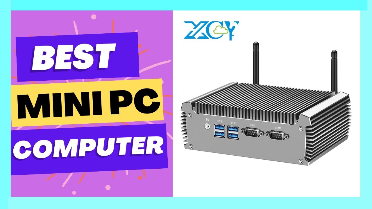 XCY Fanless Industrial Mini PC Intel Core i7-4500U 2x RS-232 Serial ...