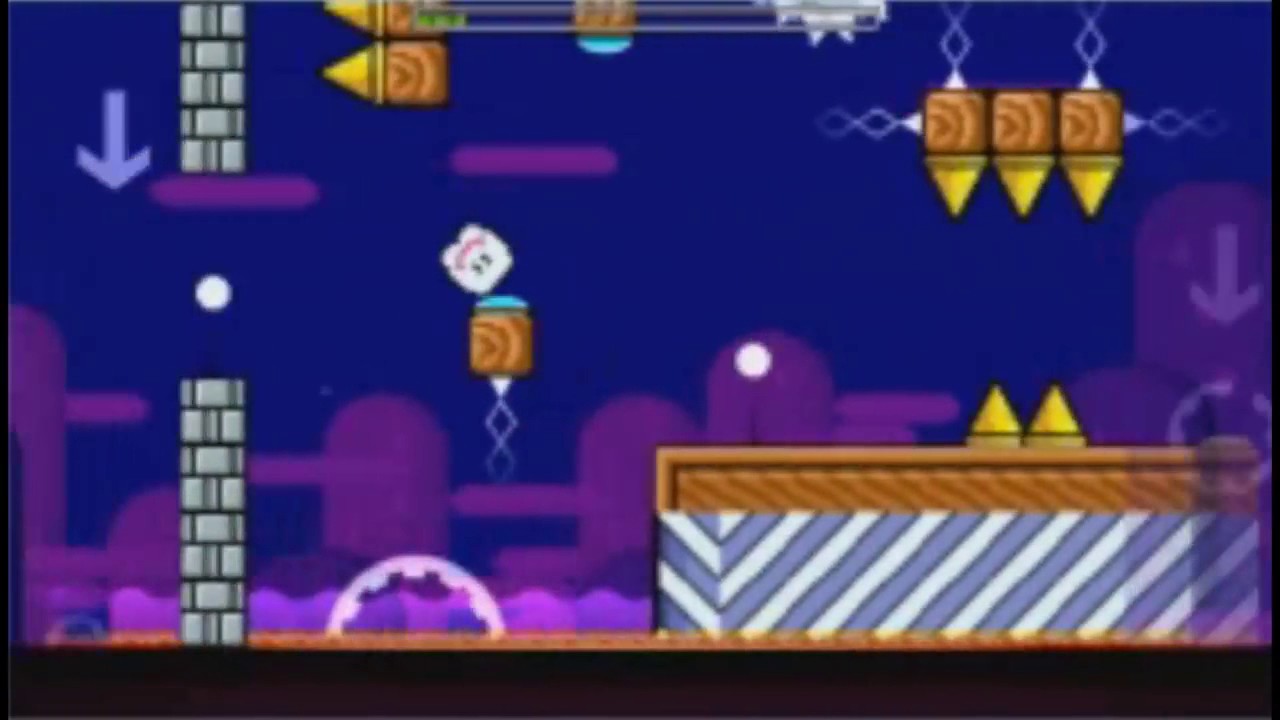 Geometry Dash super Mario - electroman adventures - YouTube