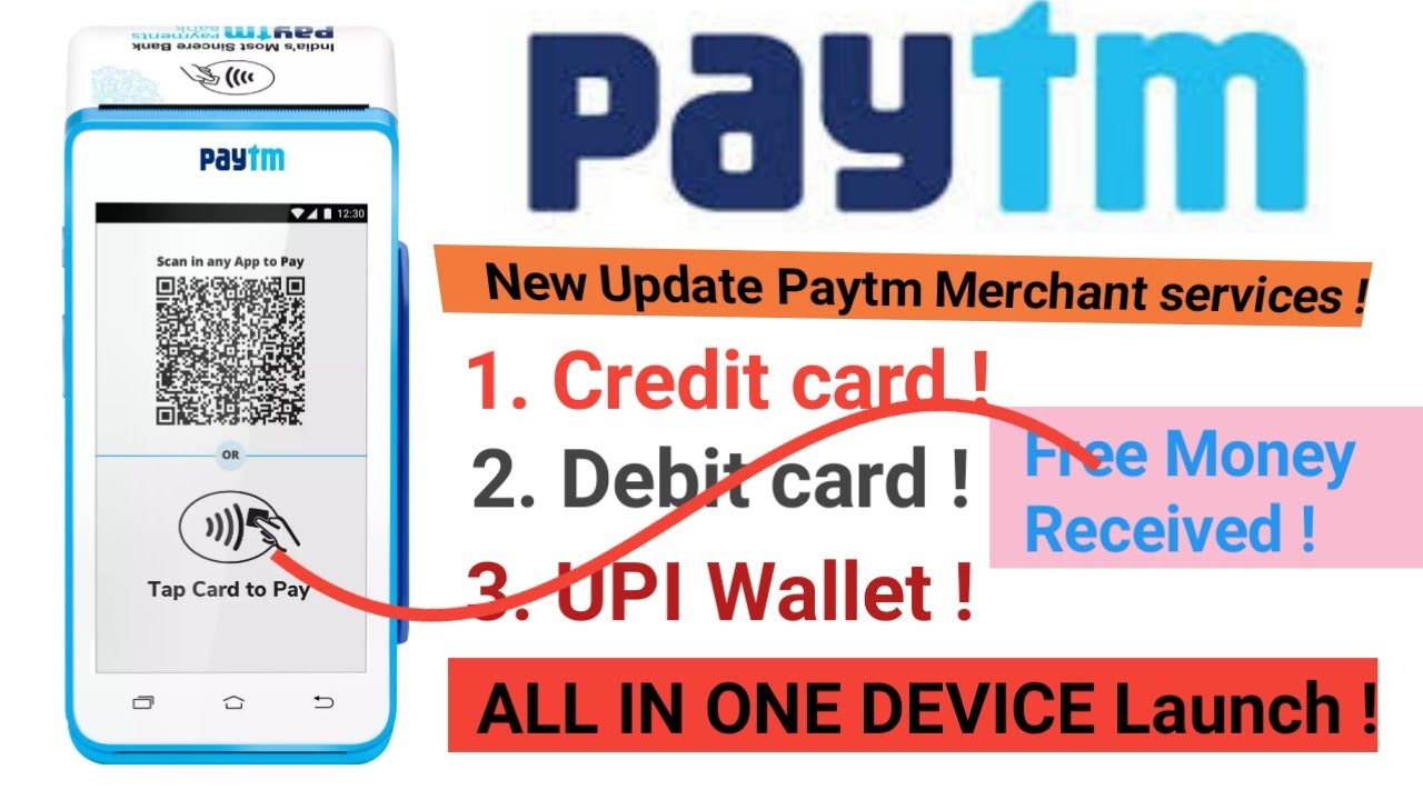 Paytm merchant New update | Launch All IN ONE DEVICE| Credit Card ...