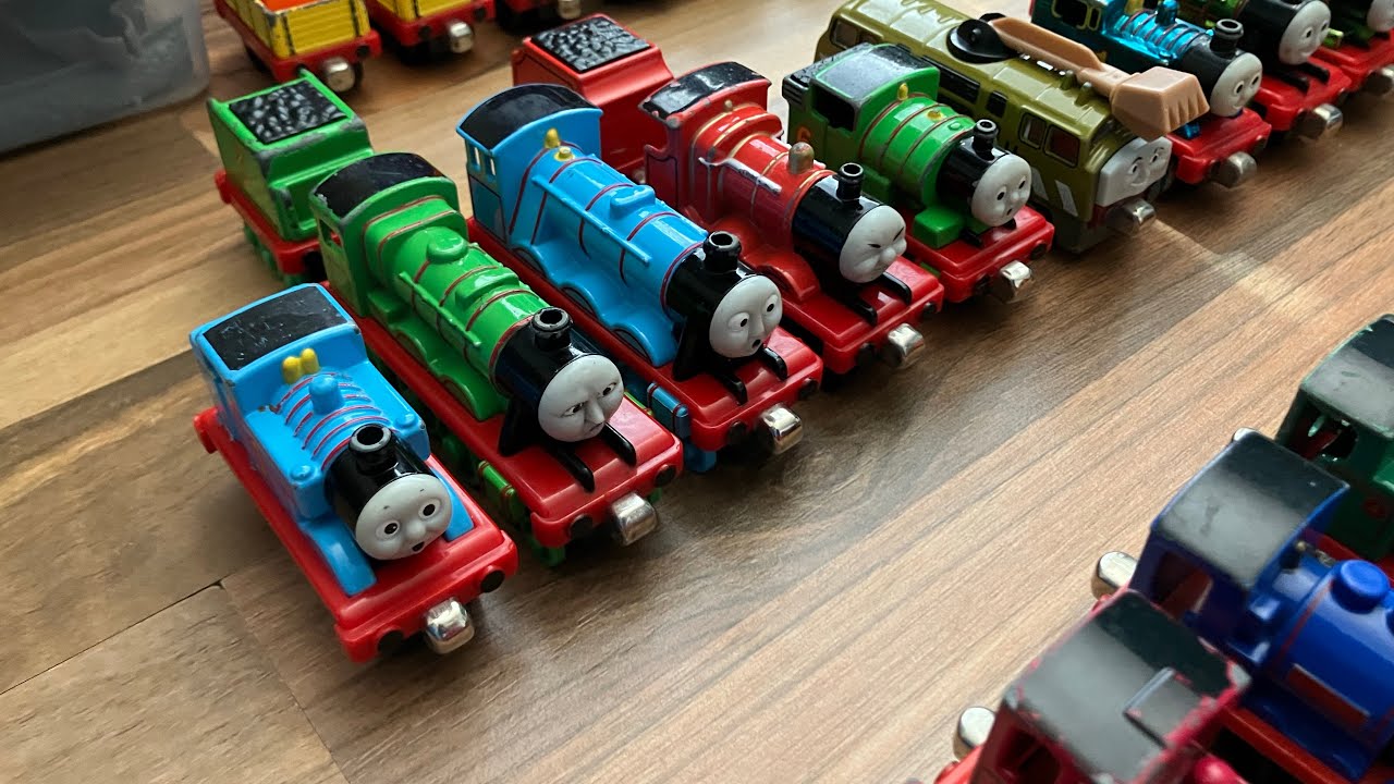 Take Along Angry Henry and Happy Diesel 10 unboxing! - YouTube