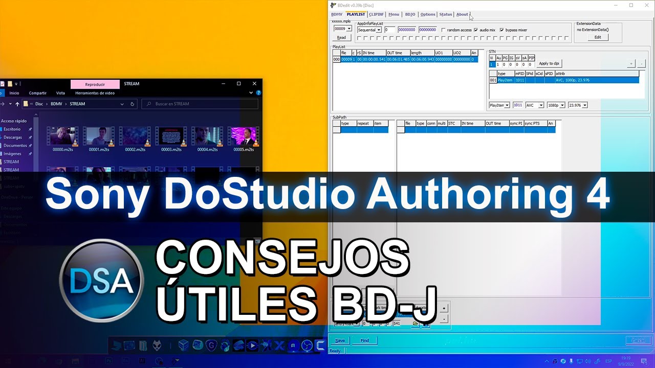 DoStudio Authoring : Consejos útiles para BD-J - YouTube