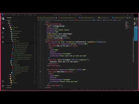 Edit user profile Angular & Firebase | PubPik - YouTube