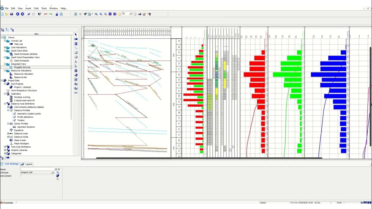 TILOS software: linear scheduling + import/export with MS Project. See ...