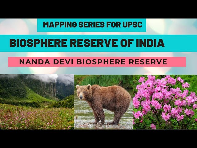 Nanda Devi Biosphere Reserve Map