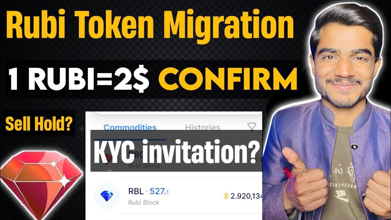 Rubi Token Migrate To Wallet | Rubi Price 2$ | Rubi KYC invitation ...