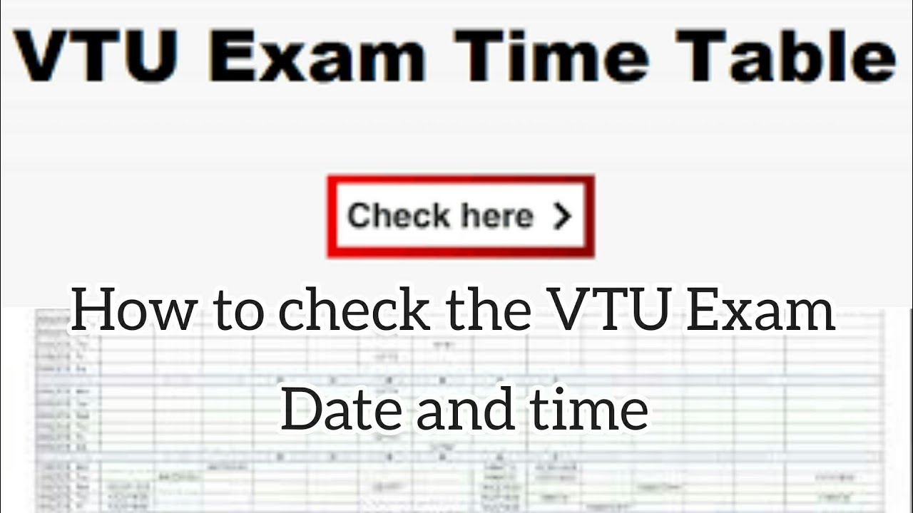 How to Check VTU Exam Date and Time in APP || Part 3 || FlopRR Vlogs ...