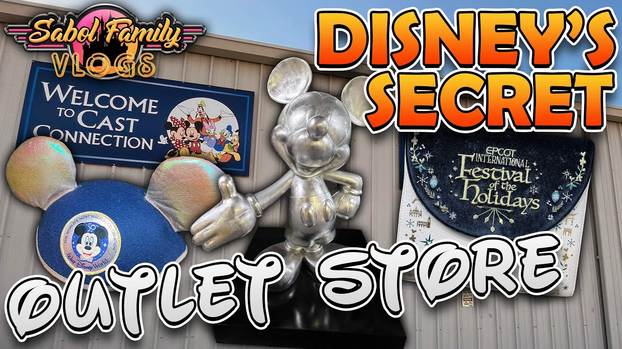 DISNEY’S CAST CONNECTION OUTLET STORE SHOPPING | HUGE Discounts & TONS ...