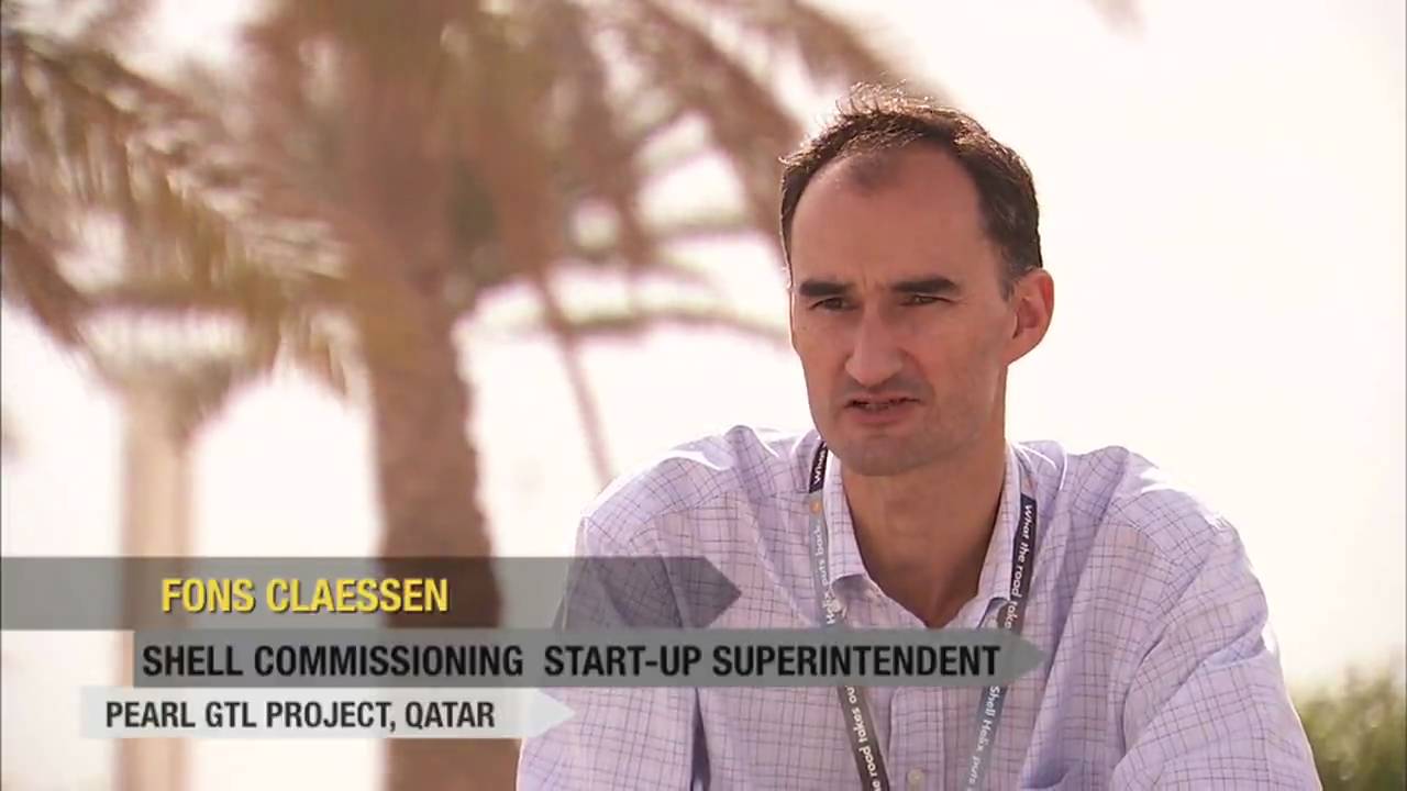 Fons Claessen, Shell Commissioning Start-Up Superintendent, Pearl GTL ...