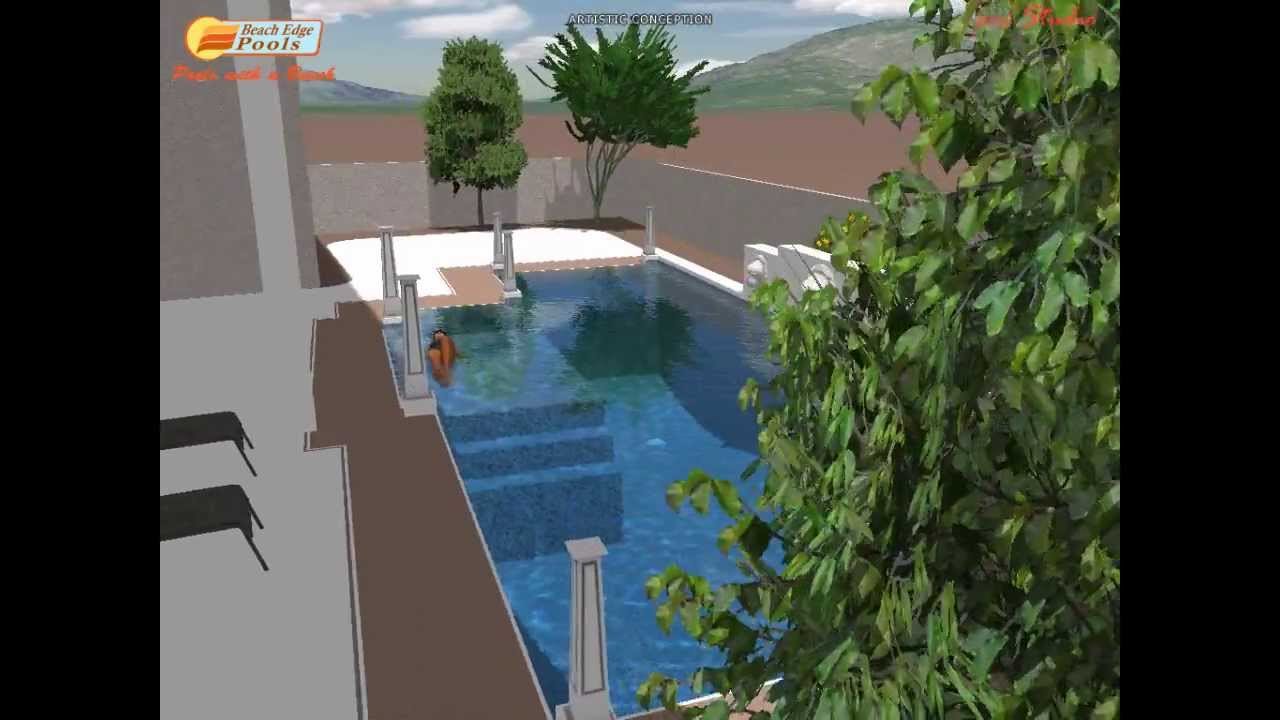 In ground swimming pool designs: More Pool Designs from Beach Edge ...