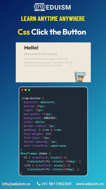 Css Click The Button Css Programminglanguage Websitedevelopment Datascience Cssbeginners