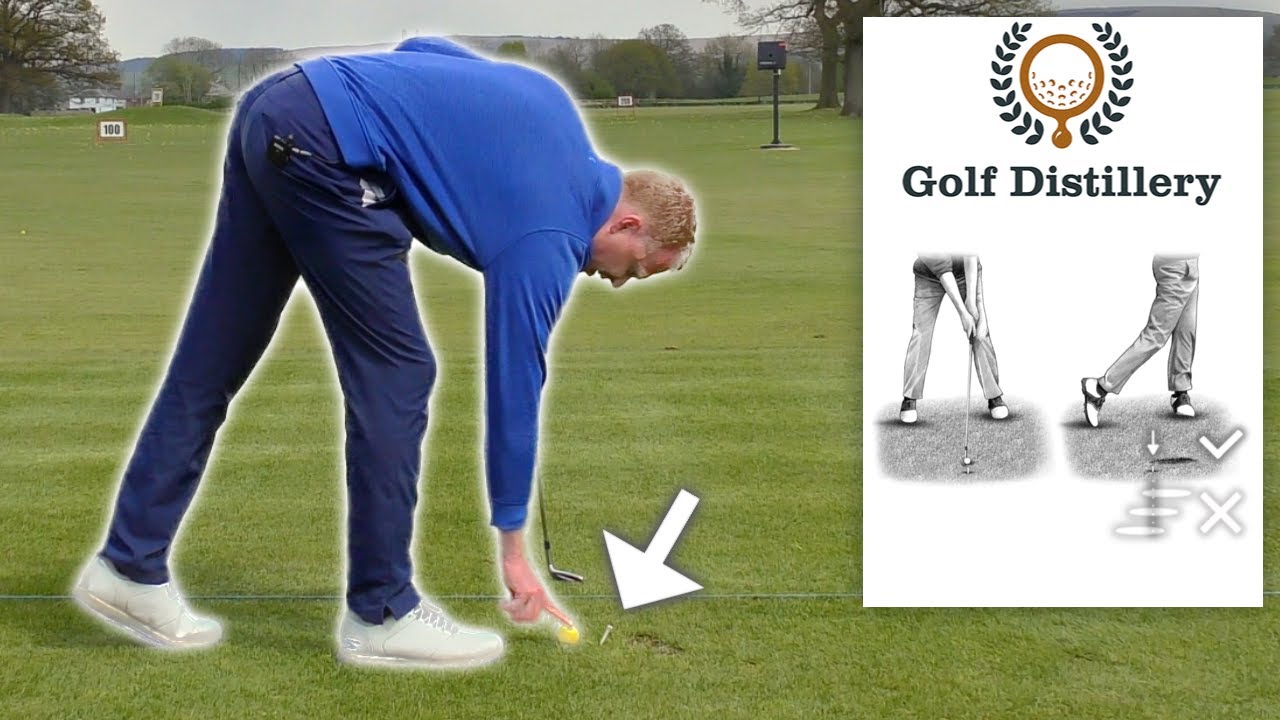 Try this “Divot and Tee” Drill to Fix your Fat Golf Shots - YouTube
