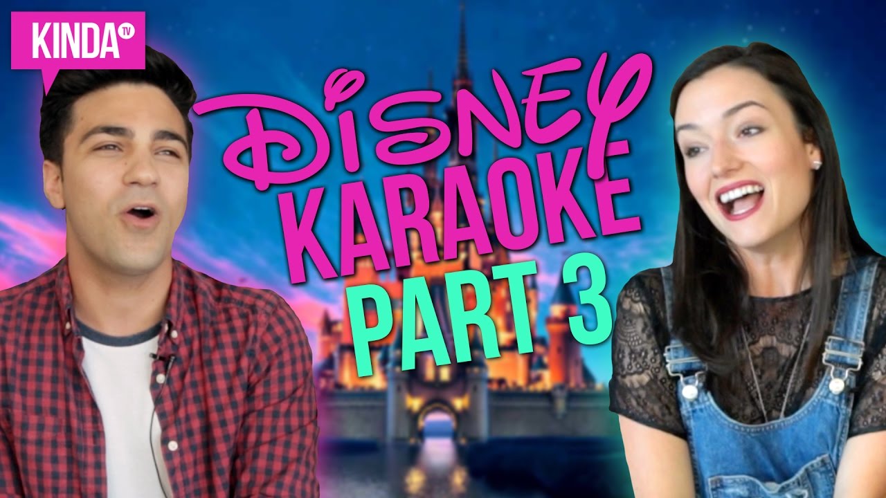 KARAOKE CHALLENGE PART 3 | DISNEY EDITION | w/ Daniel Coz | KindaTV ft ...
