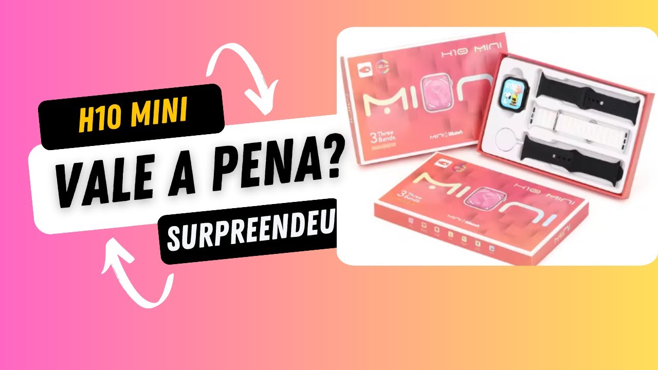 Esqueça tudo o que você sabe sobre smartwatches: conheça o H10 Mini ...