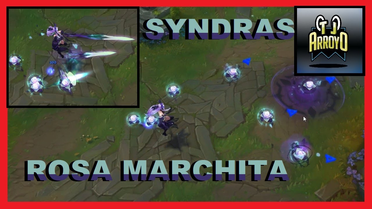 🥀SYNDRA ROSA MARCHITA skin lol ESPAÑOL 2021 animaciones (WITHERED ROSE ...