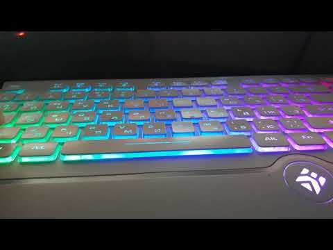 Клавиатура мембранка Dexp K-10004WU - YouTube