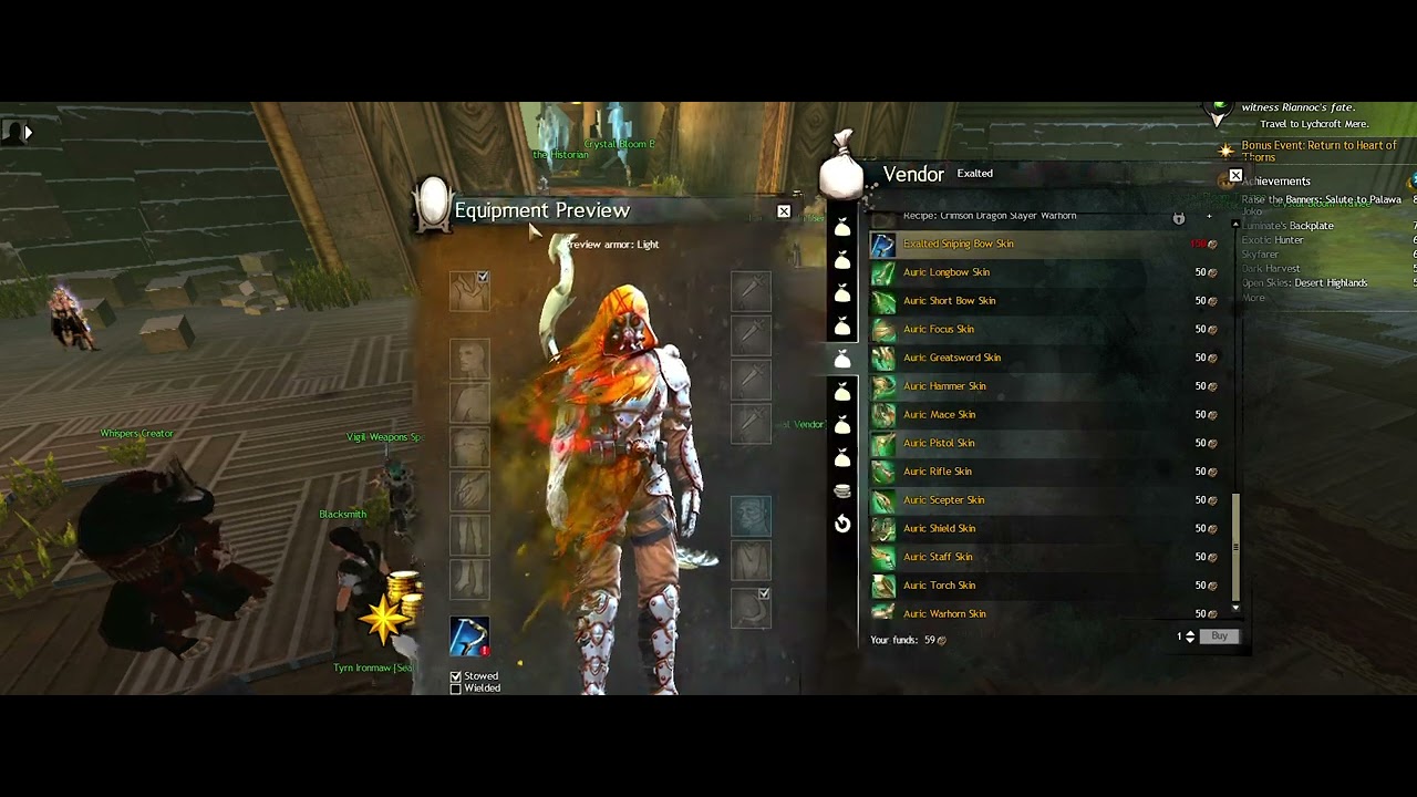 How to unlock Auric Weapon Achievement - YouTube
