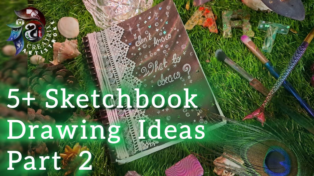Don't Know What to Draw? 🤔 Part 2 | 5+ Sketchbook Drawing Ideas | #art ...