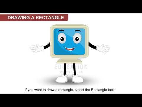 DRAWING WITH COMPUTER-MS PAINT CLASS-1 - YouTube