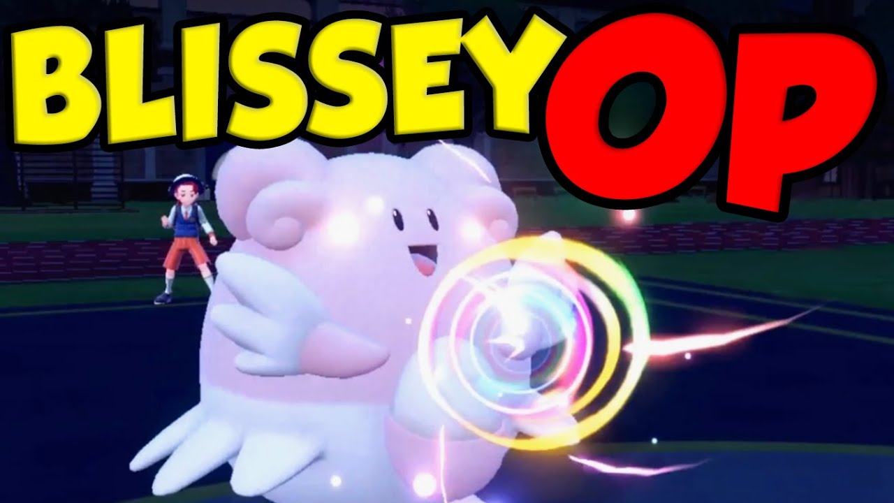 DEFENSE CURL + CALM MIND BLISSEY STILL WINNING In Pokemon Scarlet ...