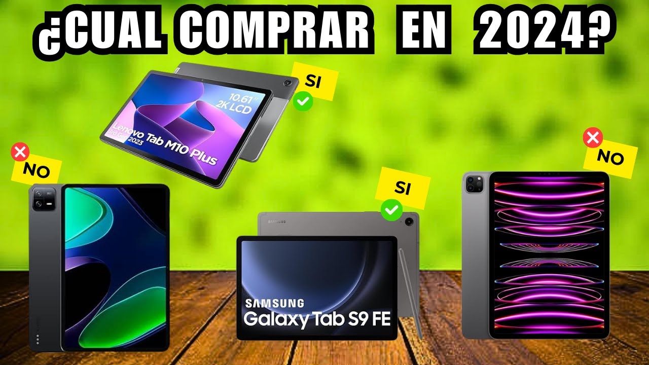 Las Mejores Tablets Para comprar en 2024 (No compres sin ver antes el ...