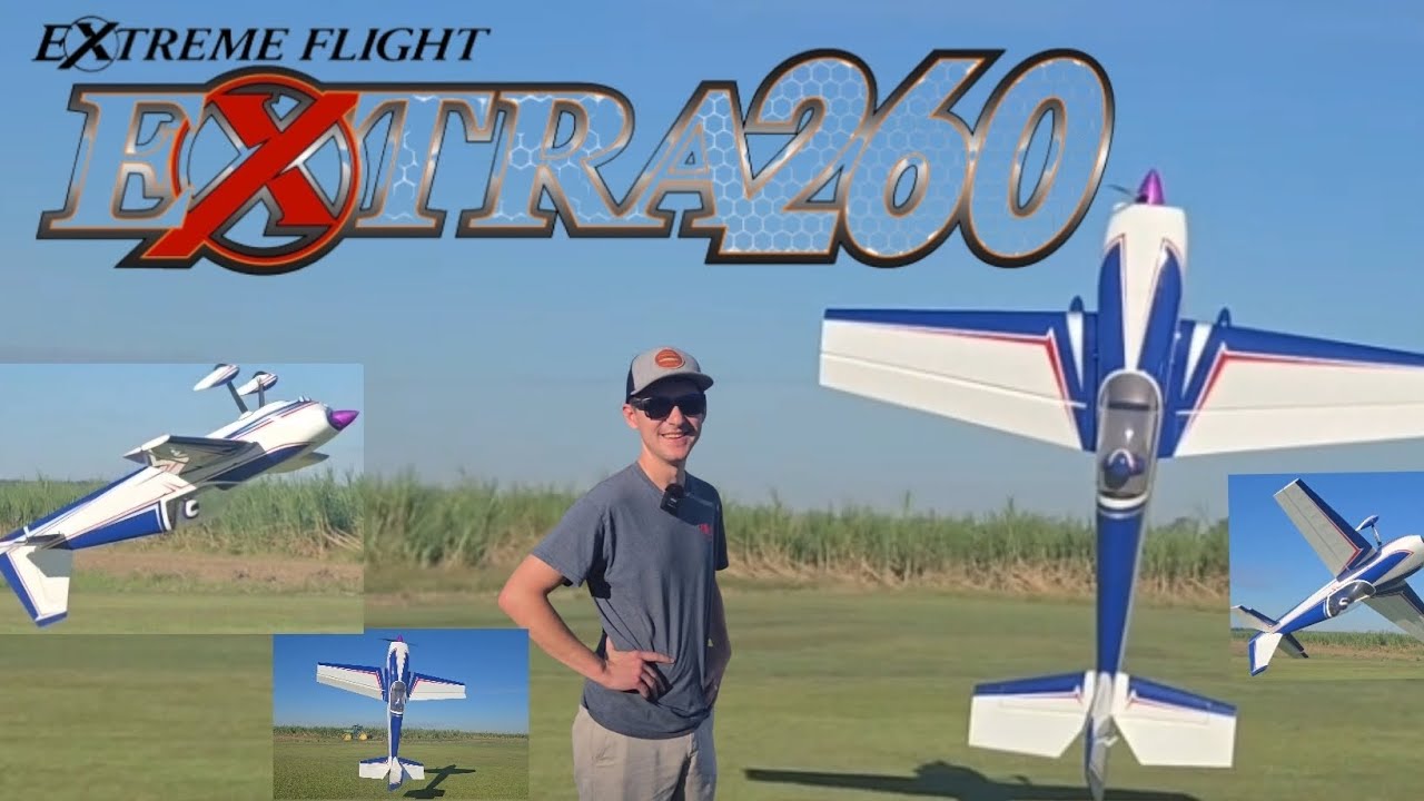 Extreme Flight Extra 260 Mitchell Cherry Bayouland R/C - YouTube
