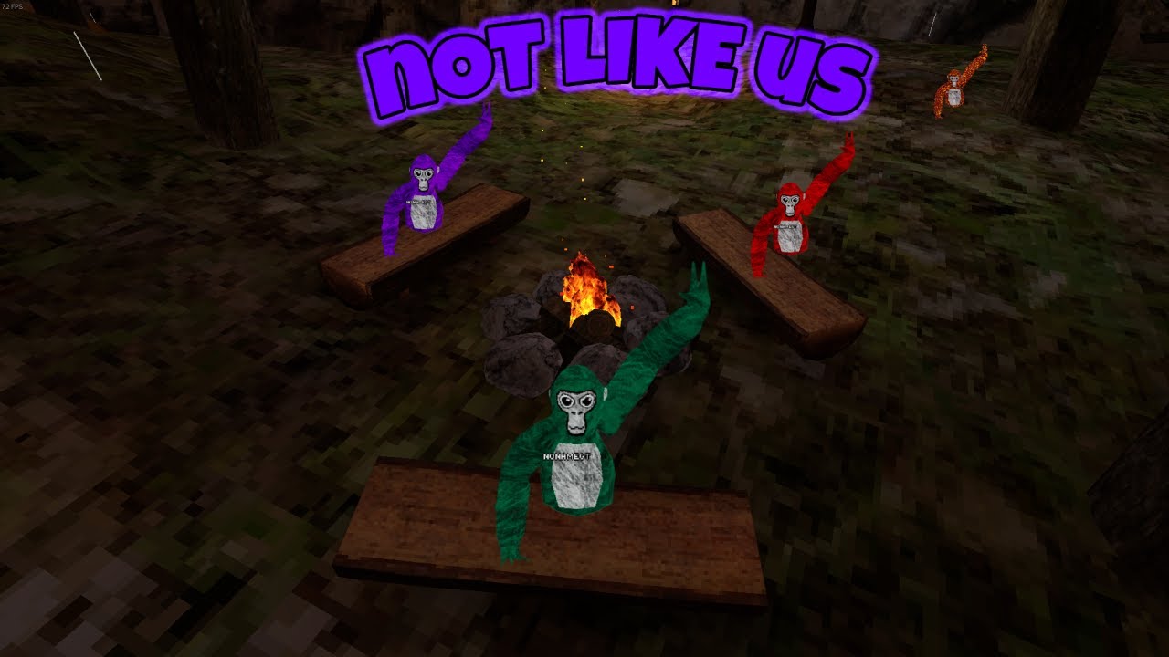 Not Like Us | A Gorilla Tag Montage - YouTube