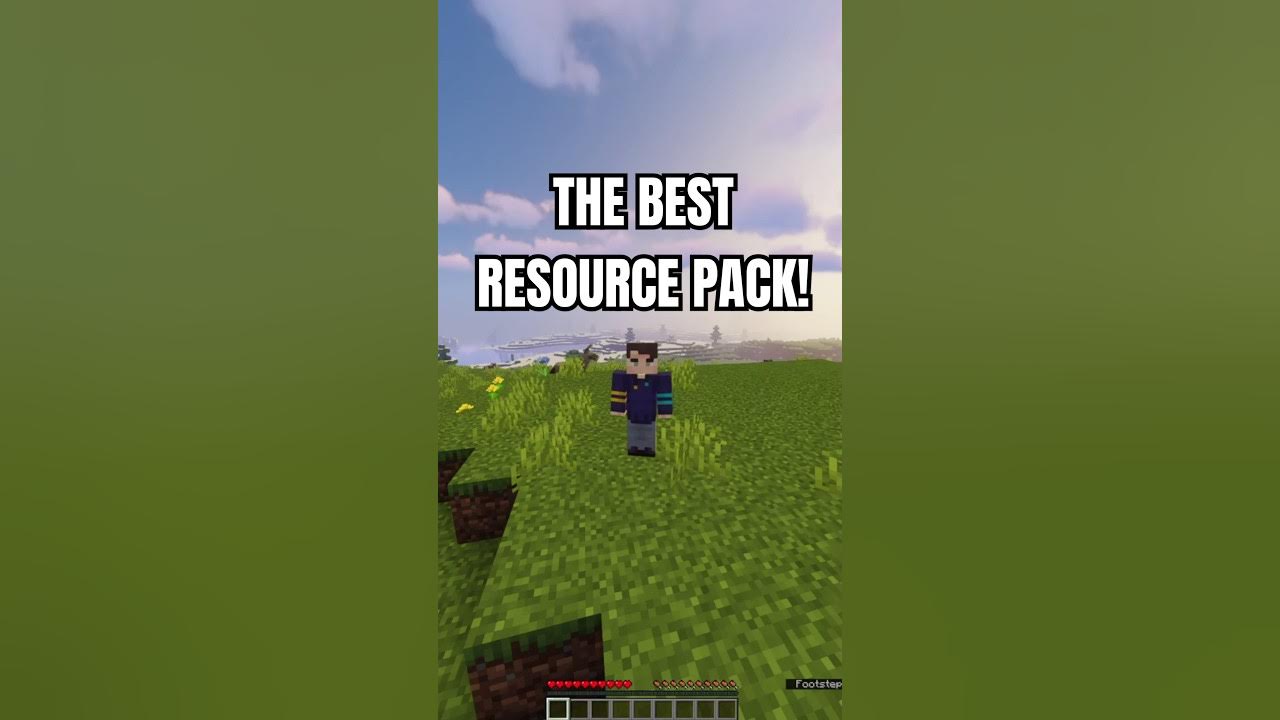 The BEST Minecraft RESOURCE PACK! - YouTube