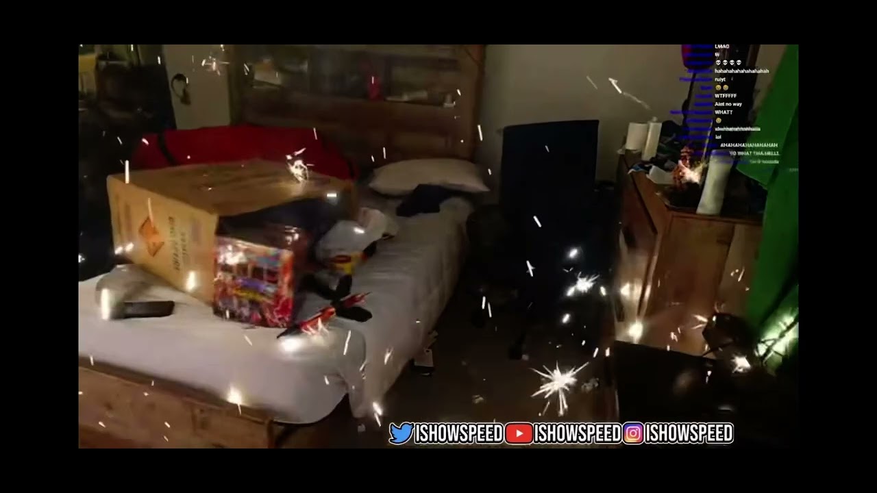ishowspeed blowing up his house - YouTube