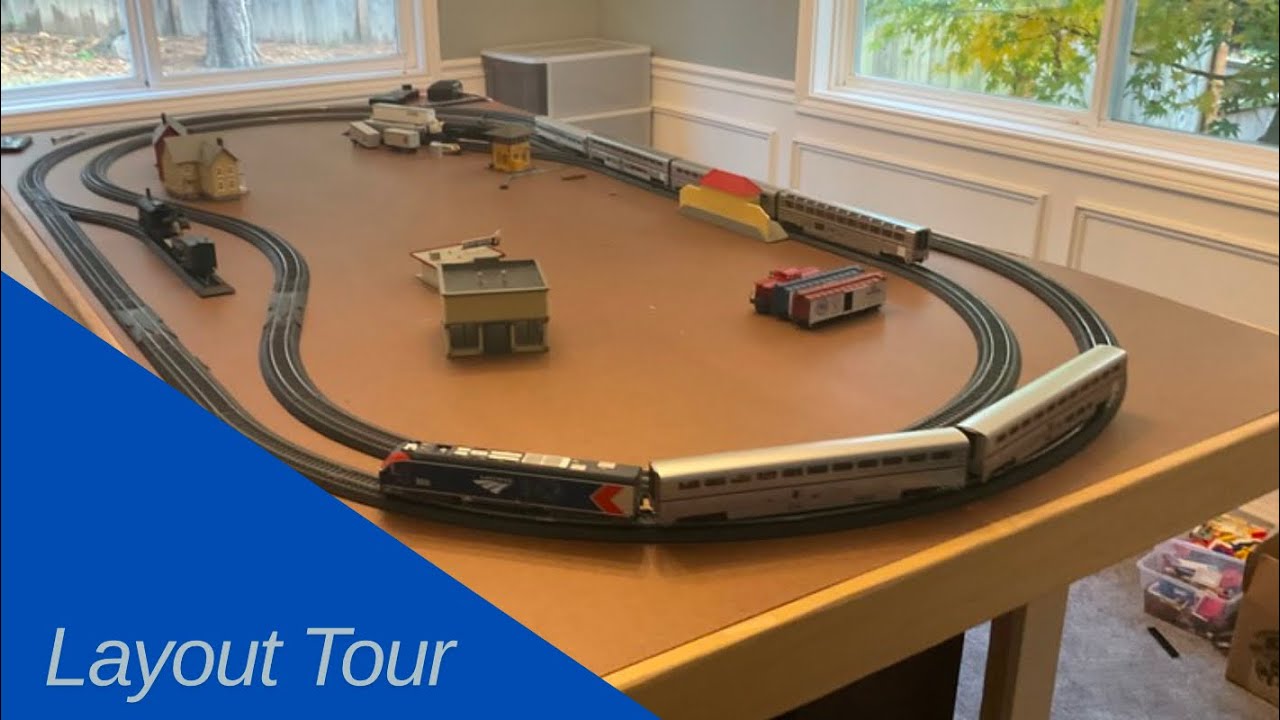 A Tour Of My Layout! - YouTube